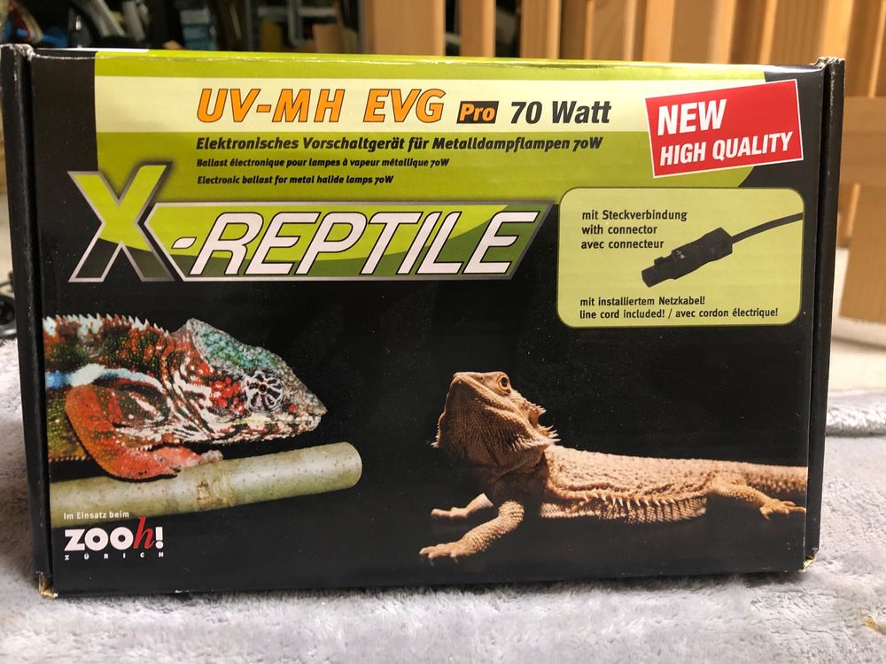 Vorschaltgerät UV-MH EVG 70Watt Mit Steckv. | Kaufen auf Ricardo