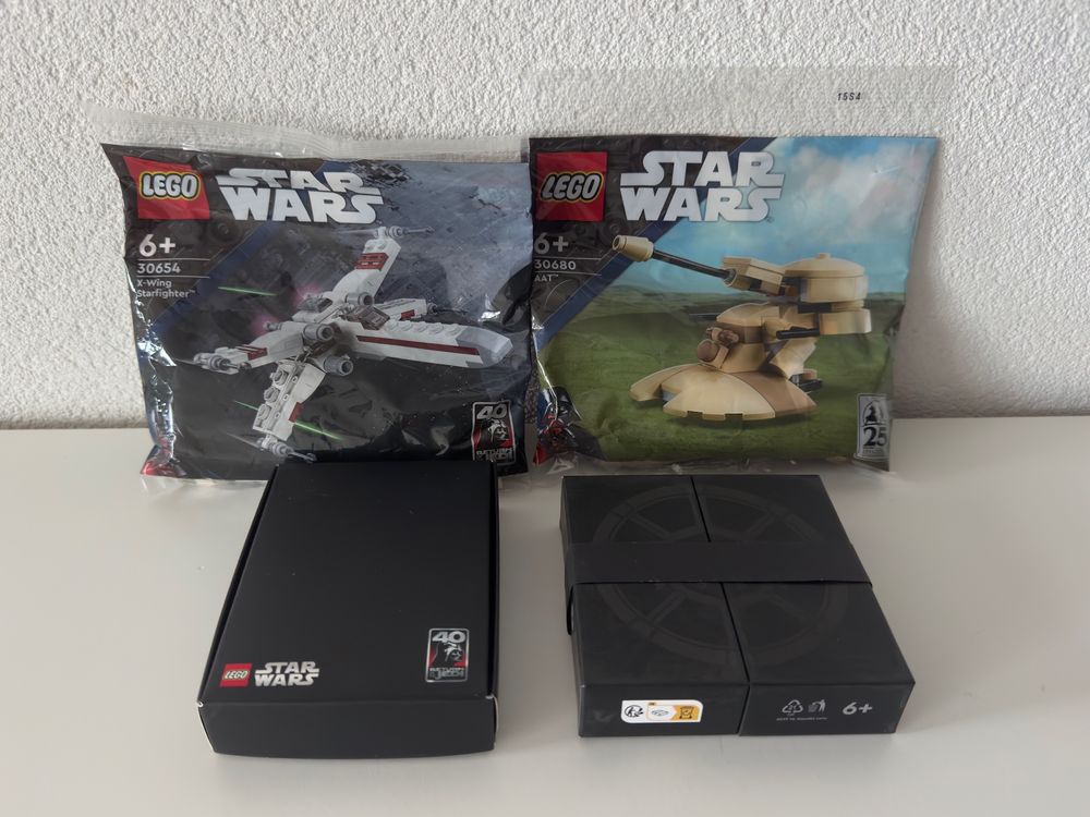 LEGO 30680 + 30654 Star Wars GWP May the 4th 2023 + 2024 (Neuf avec ...