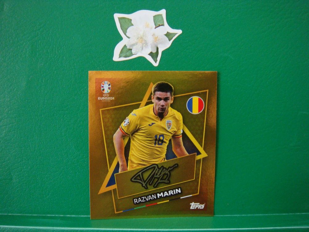 topps uefa euro 2024 ROM SP GOLD (Gebraucht) in sugiez für CHF 14.9 ...