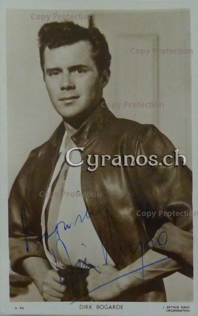 Dirk Bogarde (1921-1999) Schauspieler - Autogramm (Gebraucht) in Dietikon für CHF 39 – mit ...