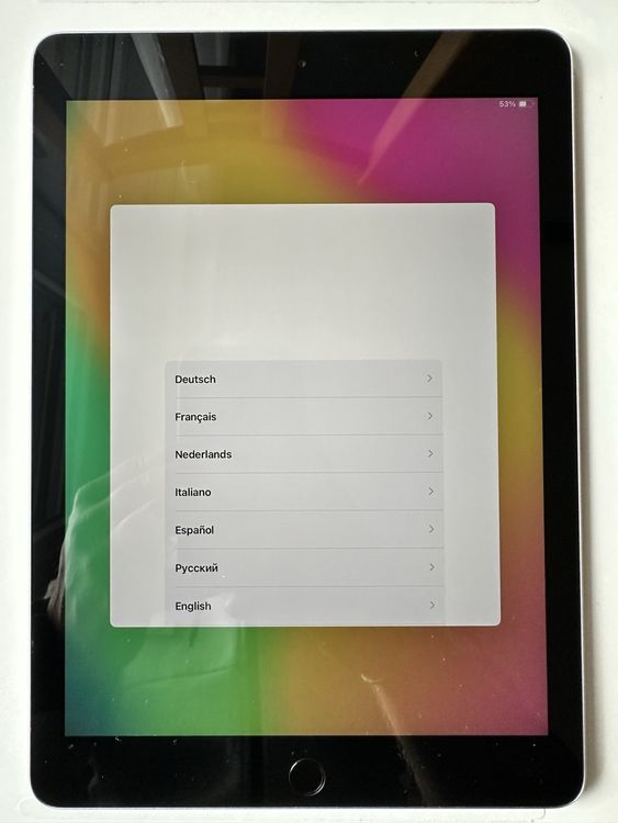 Apple iPad 6. Generation, 128 GB, Space Gray, Top Zustand! (Gebraucht ...