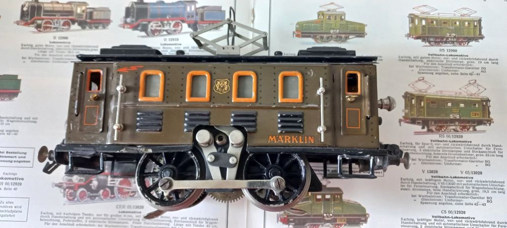 Märklin Spur 0, RS 13050 E-Lokomotive, braun, gut erhalten (Gebraucht ...