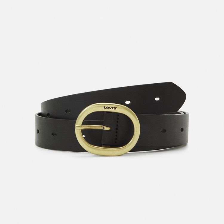 Levi's® WOMENS HIGH-LOW BELT - Gürtel 85cm - black (Neu und ...