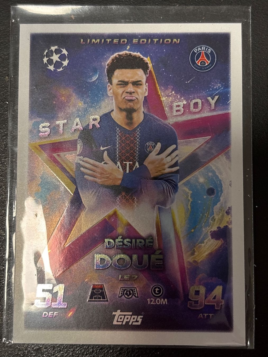 Match Attax UCC 25/26 Star Boy Désiré Doué (LE7) (Neu (gemäss ...
