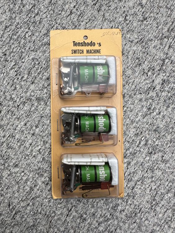 Vintage Tenshodo 's Switch Machine - PACK OF 3 - NEW (Neu und ...