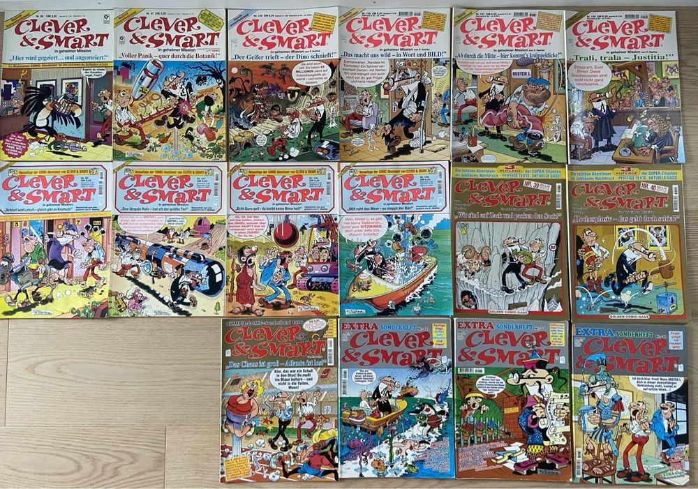 ***Clever & Smart Comic 16 Stk 87-97*** (Gebraucht) in Zollikon für CHF ...