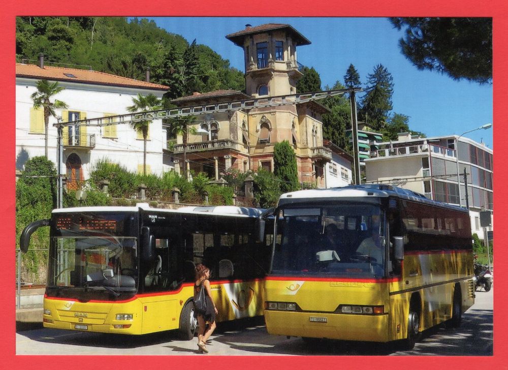 Postautos in Ponte-Tresa (Autopostale Malcantone) 2016 | Kaufen auf Ricardo