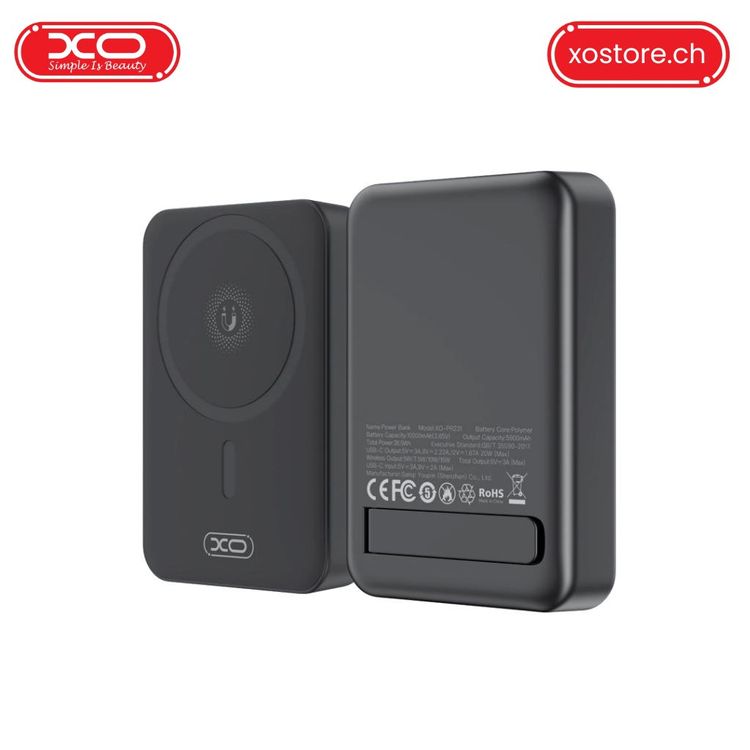 XO PR231 15W Magnet Powerbank 10000mAh mit 20W PD (Neu und ...