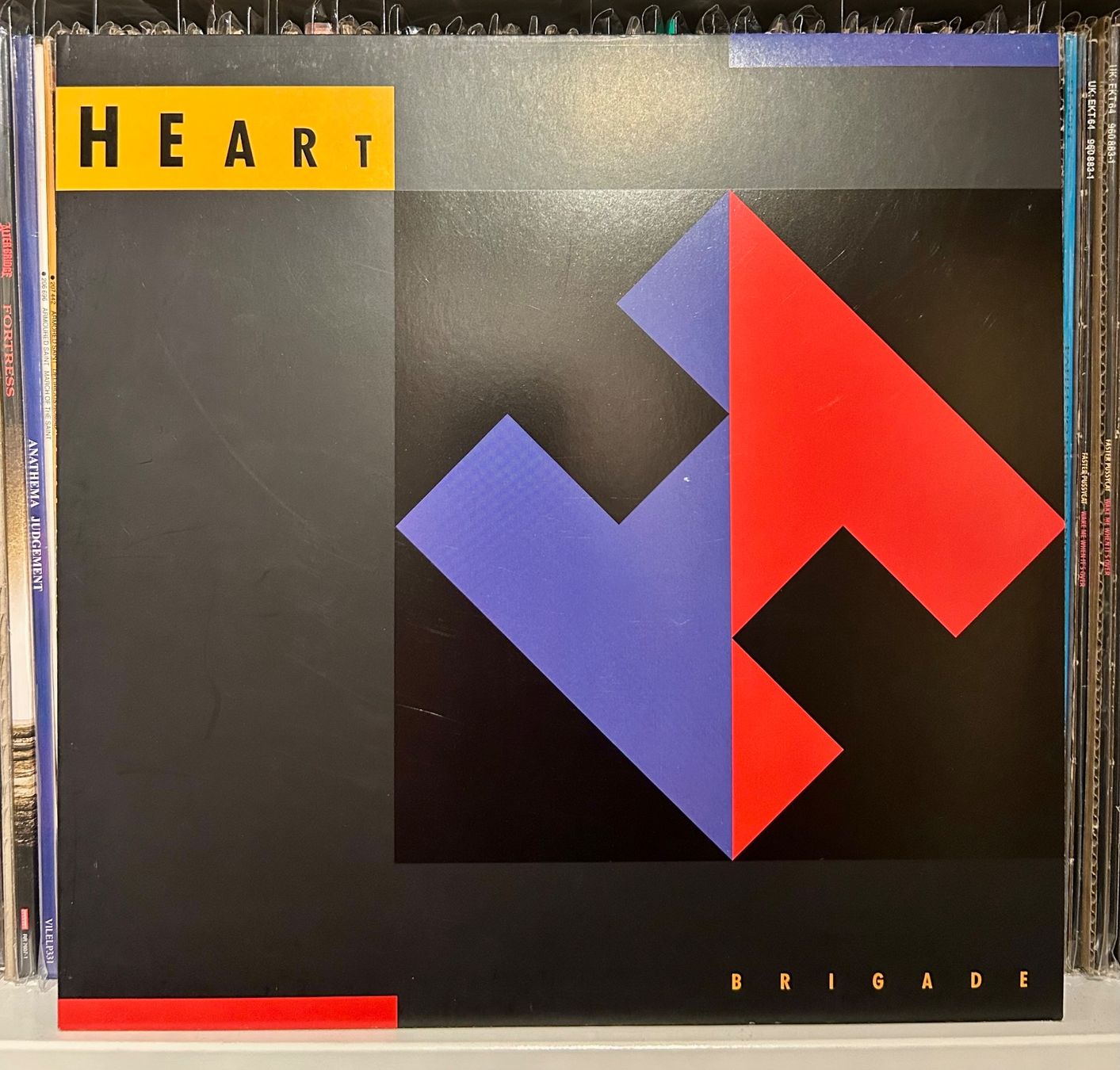 HEART „Brigade“ VINYL LP ANN NANCY WILSON MELODIC ROCK AOR M (Gebraucht ...
