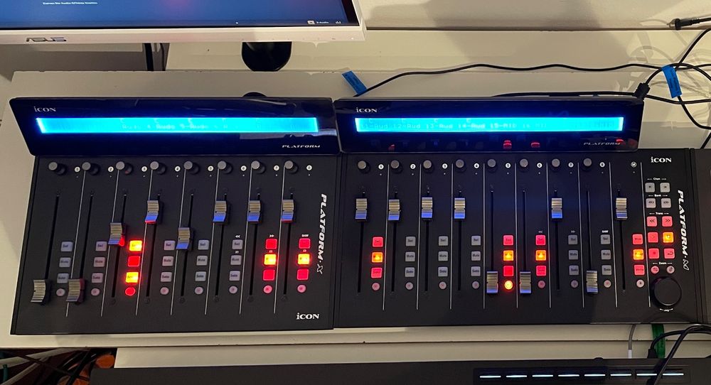 Icon Platform DAW Fader Controller System (M, X & 2x D2) (Gebraucht) in ...