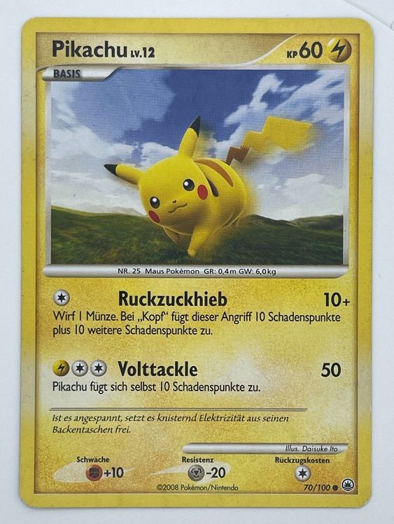 Pikachu 70/100 Pokémon Majestic Dawn (Neu (gemäss Beschreibung)) in ...