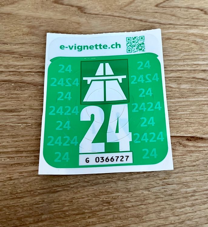 Vignette 2024 CH Autobahn Schweiz (Neu und originalverpackt) in Dielsdorf für CHF 22 – mit ...