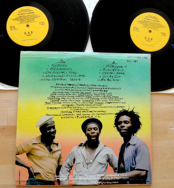 DLP MIGHTY DIAMONDS deeper roots REGGAE 1979 JAMAICA PRESS | Kaufen auf ...