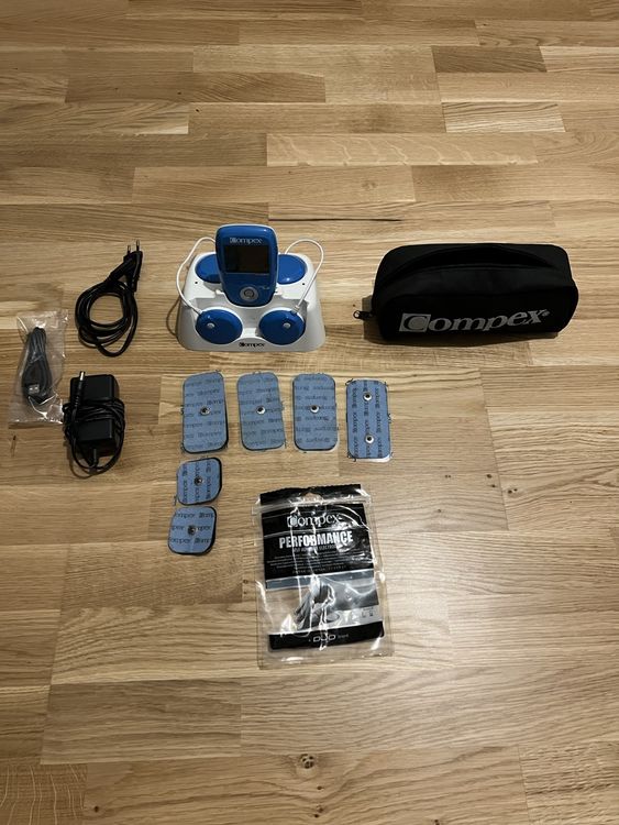 Compex SP 5.0 with 10 electrodes (Gebraucht) in Zürich für CHF 275 – mit Lieferung auf Ricardo ...