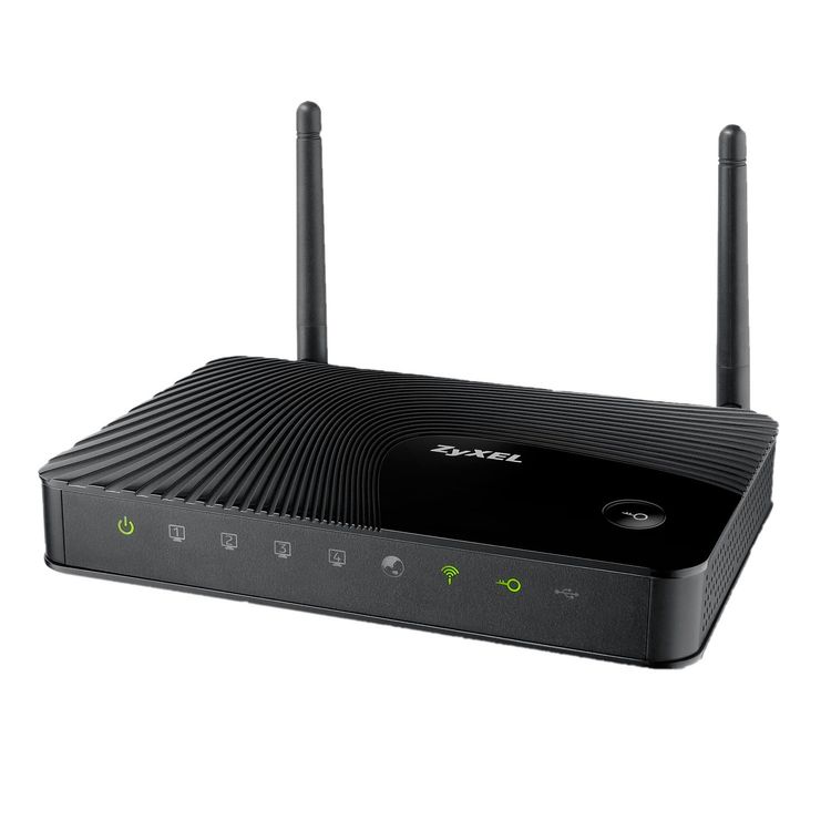 ZyXEL NBG-419N v2, Wireless N300 NetUSB Router (NEU) (Neu und ...