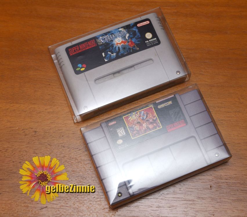 10x Schutzhüllen (NEU) für SNES Module (Neu und originalverpackt) in für CHF 16 – mit Lieferung ...