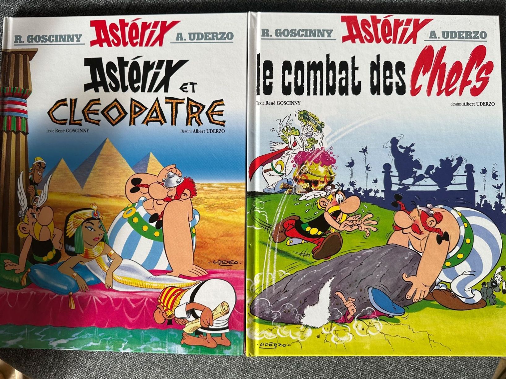 🟢 2x Astérix et Cléopatre / Le combat des Chefs Tome 6 et 7 (Neuf (Voir ...