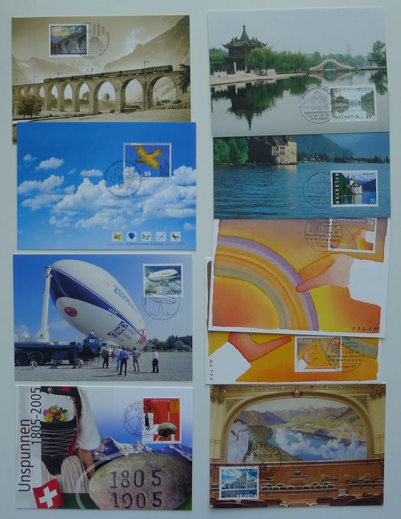 5 Maximumkarten der Jahre 1998-2013, fehlerfrei (Gebraucht) in Ebikon für CHF 15 – mit Lieferung ...