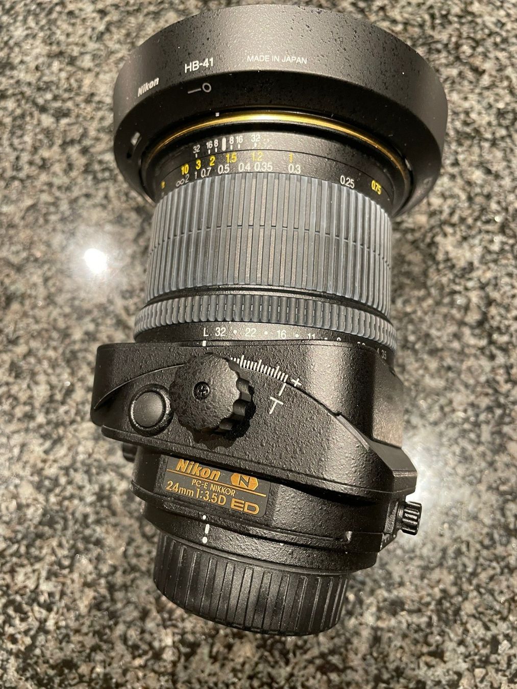 Nikon PC-E Nikkor 24mm f/3.5D ED Tilt/Shift Objektiv Top!... (Gebraucht ...