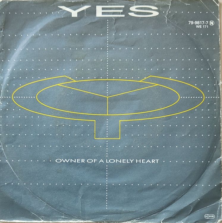 Vinyl-Single Yes - Owner Of A Lonely Heart (Gebraucht) in Langenthal ...