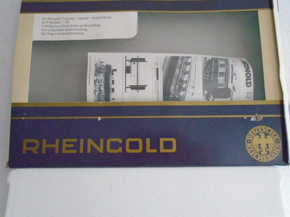 Arnold N: Set "Rheingold" DRG, 5-teilig, m.Innenbel., OVP | Kaufen auf Ricardo