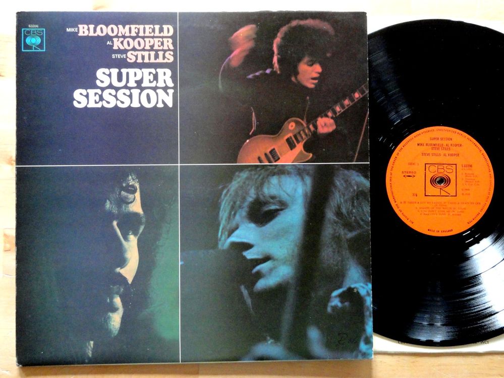 LP BLOOMFIELD KOOPER STILLS super session CBS UK 1968 ROCK | Acheter ...