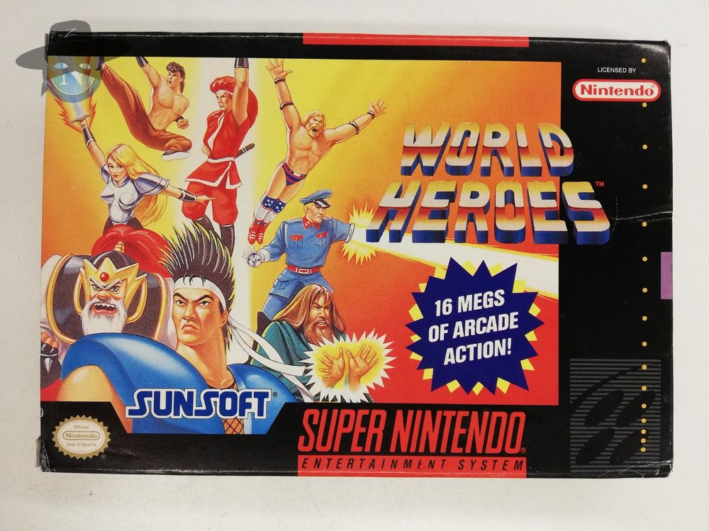 World Heroes - SNK / USA NTSC-U / Super Nintendo SNES (Gebraucht) in St ...