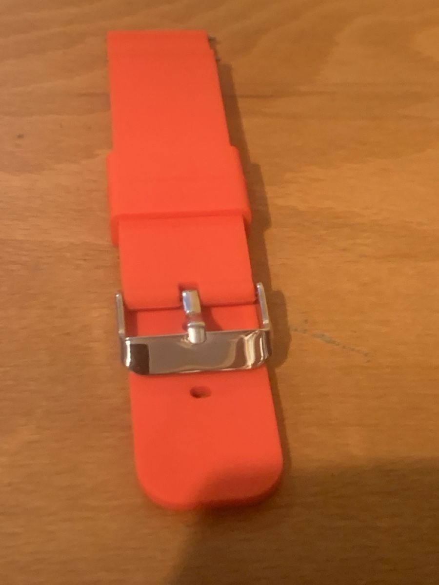 Bracelet de montre rouge interchangeable (Neuf avec emballage d'origine ...