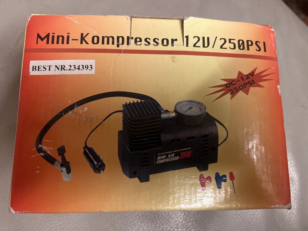 Mini Kompressor 12V / 250 PSI AIR (d) | Kaufen auf Ricardo