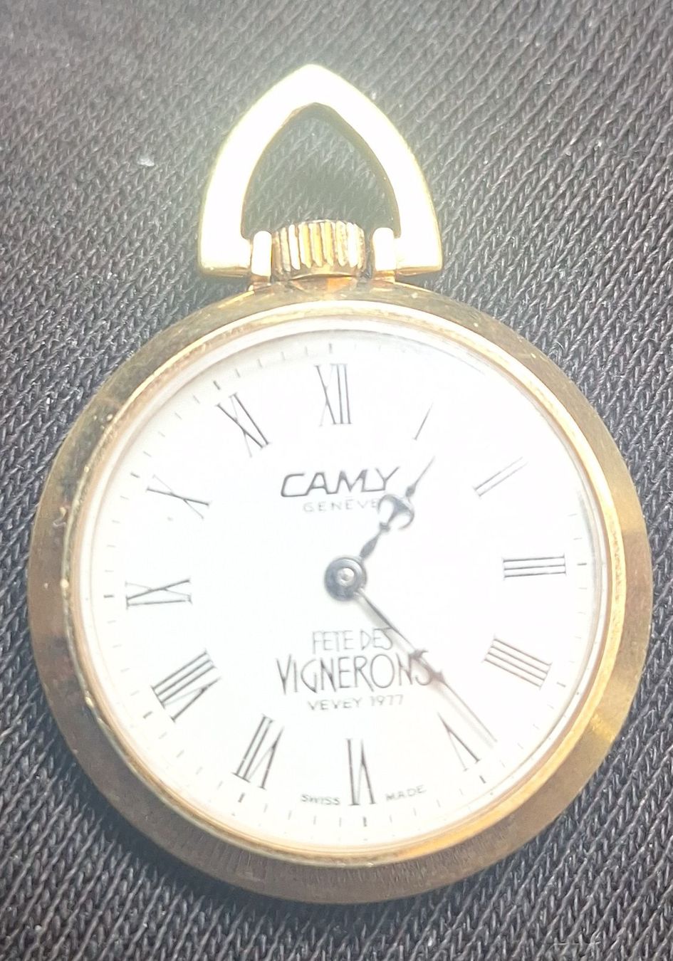 Montre de poche Camly Genève, Fête des Vignerons 1977 (D'occasion) à ...
