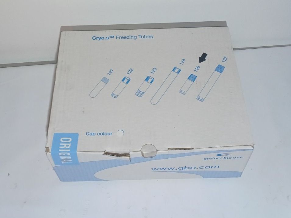GBO Greiner Bio-one Cryo tubes 2ml (Neu und originalverpackt) in ...