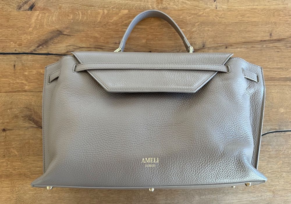 Ameli Zurich Tasche Viadukt Day in Leder greige (Gebraucht) in Naters ...
