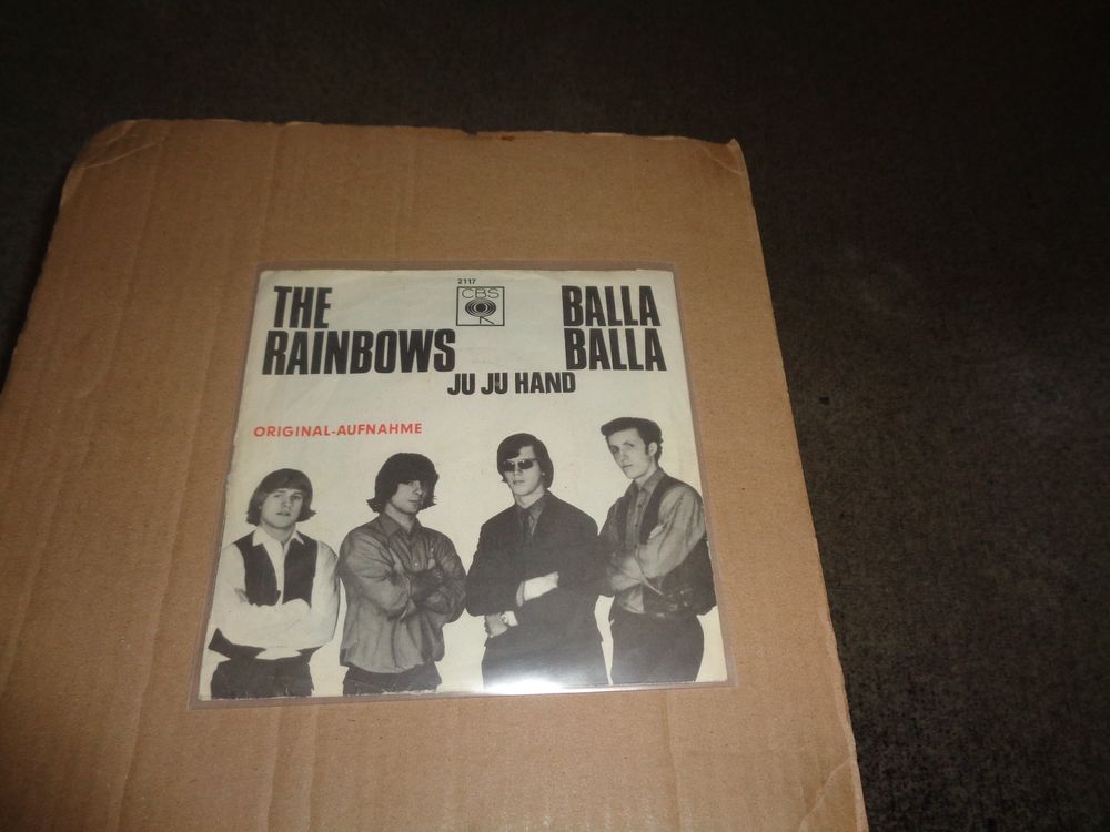 The Rainbows - Balla Balla / Ju Ju Hand, Single, Rari!1965 (Gebraucht ...