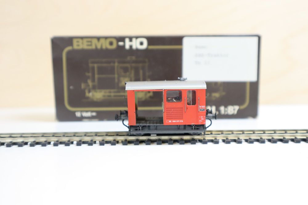 Bemo 1677 SBB Rangiertraktor Tm II - H0 | Acheter sur Ricardo