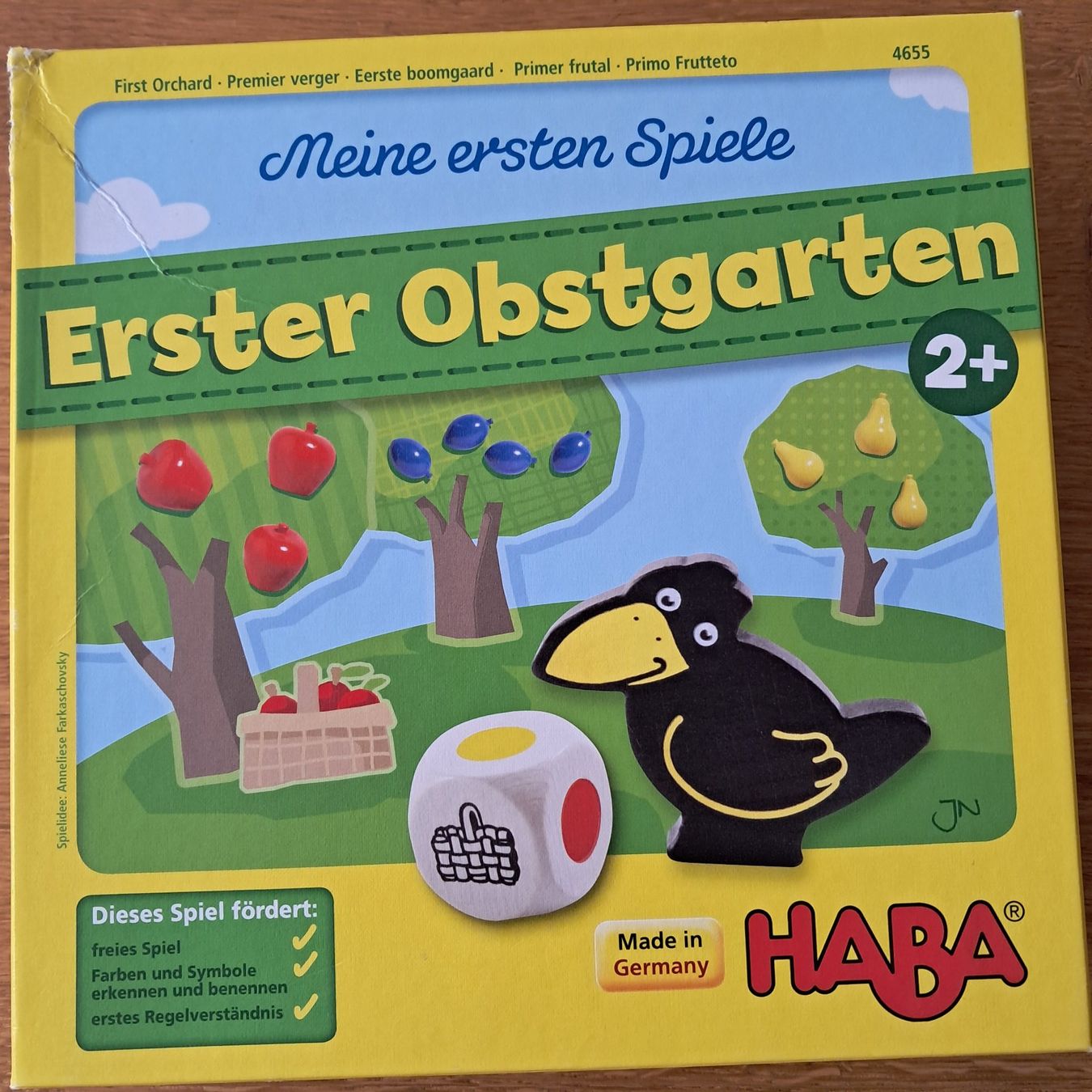 HABA "Erster Obstgarten" - Kinderspiel ab 2 Jahren, komplett (Gebraucht ...