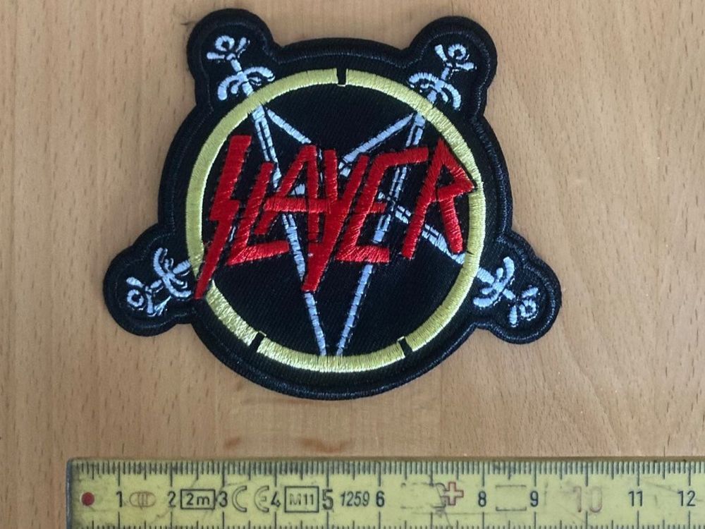 Slayer Patch Sticker Aufnäher Metal Rock Band 3 | Kaufen auf Ricardo