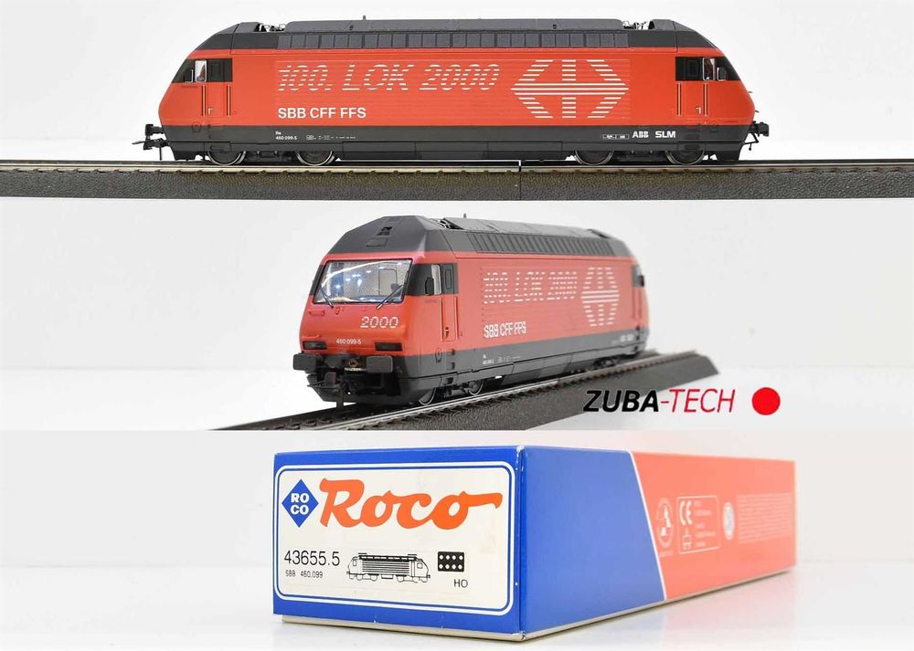 Roco 43655.5 E-Lok Re 460 SBB H0 GS OVP (Gebraucht) in St. Gallen für CHF 111.5 – mit Lieferung ...