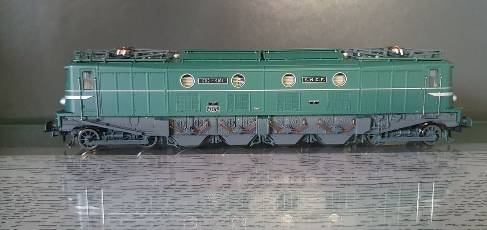 ROCO:DC: SNCF E-LOK BR 2D2 9101 GRÜN DCC-DIGITAL (Gebraucht) in Biglen ...