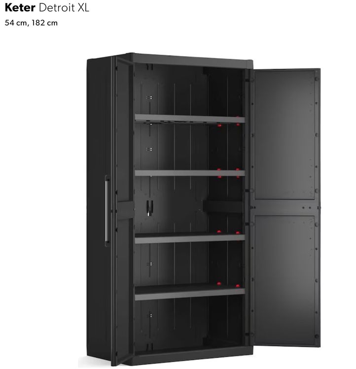 Hochschrank Keter Detroid XL | Kaufen auf Ricardo