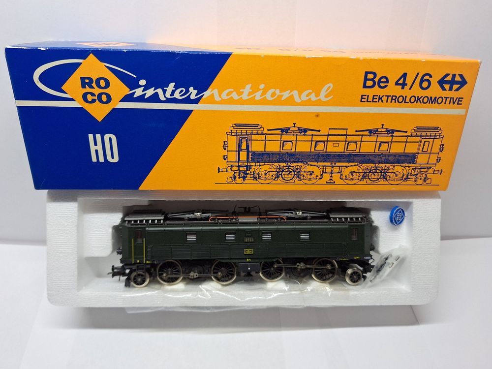 Locomotive électrique ROCO HO Be 4/6 12323 (Neu und originalverpackt ...