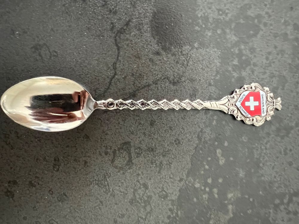 Löffel Schweiz Suisse schöner Zustand perfekt als Geschenk🤩 (Neu ...