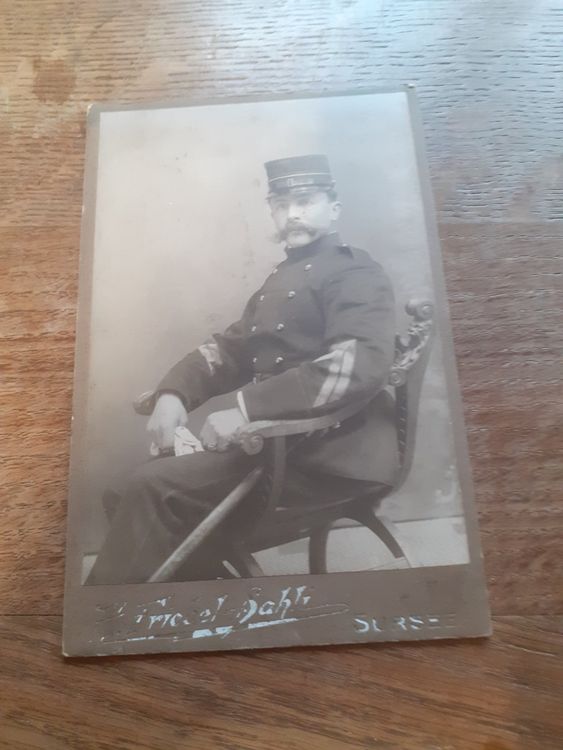 MILITAER - FELDWEIBEL mit SCHNAUZ - SURSEE (Gebraucht) in Winterthur ...