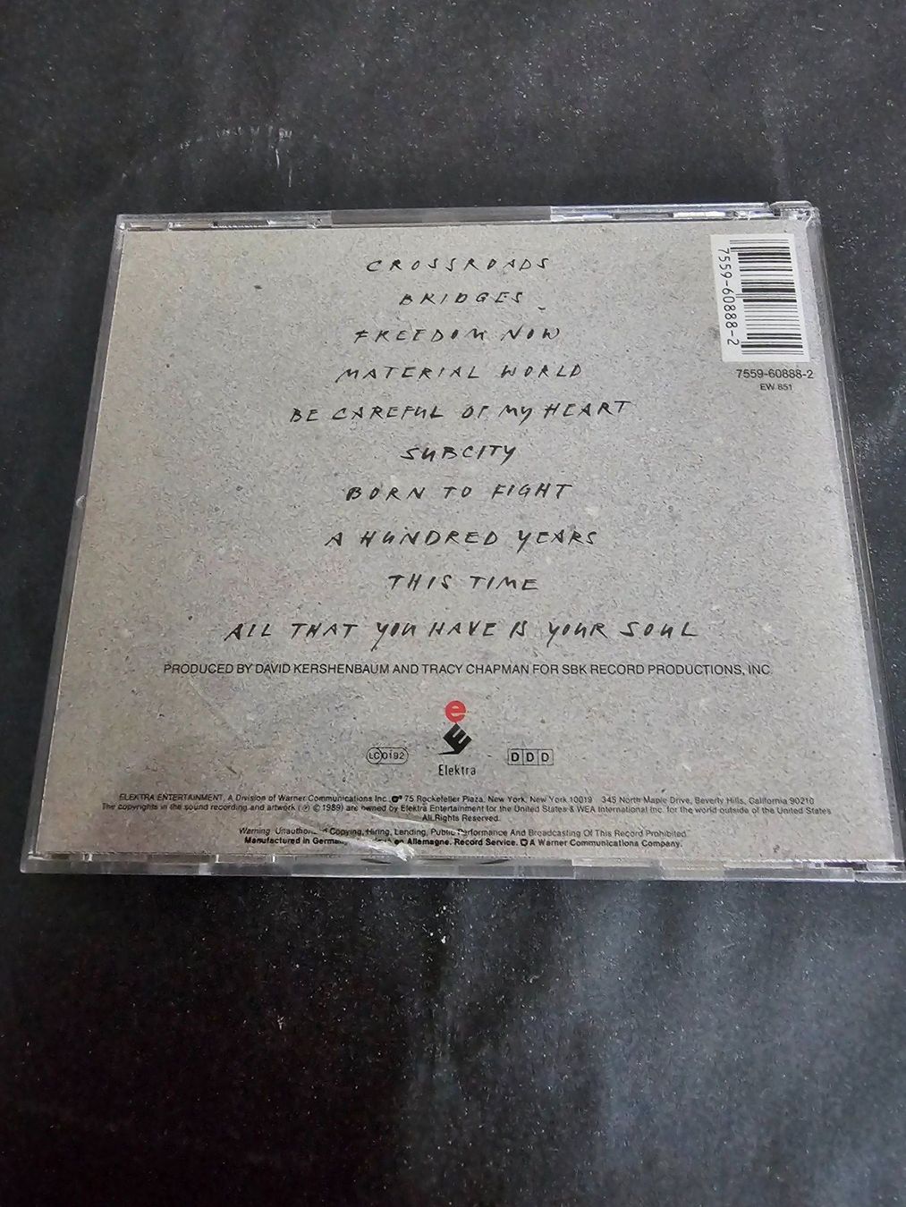 CD - Tracy Chapman – Crossroads (Folk Rock, 1999) (Gebraucht) in ...