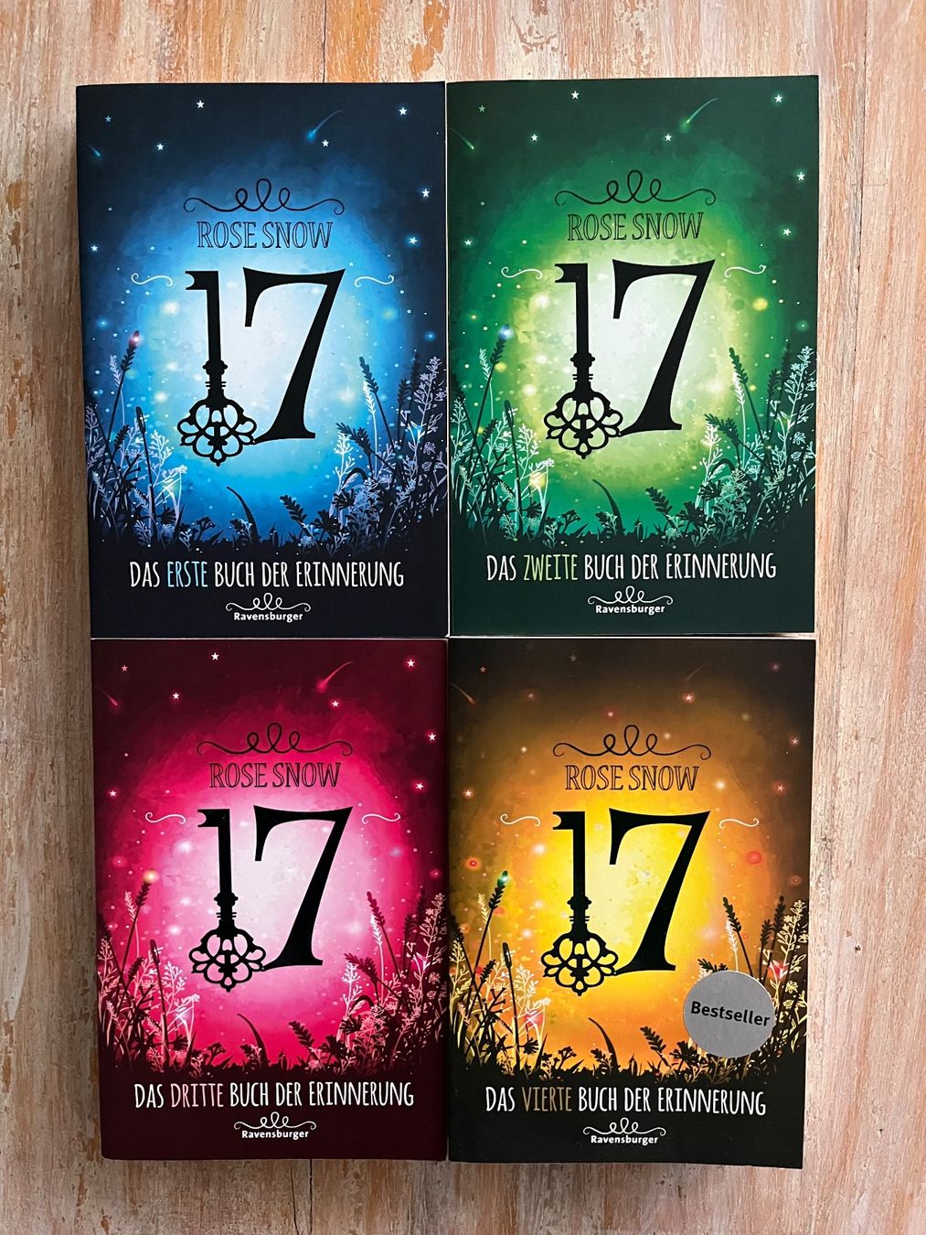 4 Top Bücher von Rose Snow Das 1. bis 4. Buch der Erinnerung (Gebraucht ...
