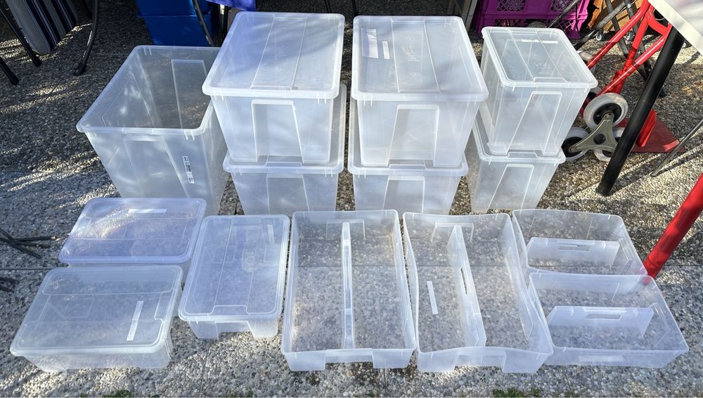 Aufbewahrungsboxen Stapelboxen Ikea (Neu (gemäss Beschreibung)) in Gerlafingen für CHF 89 – nur ...