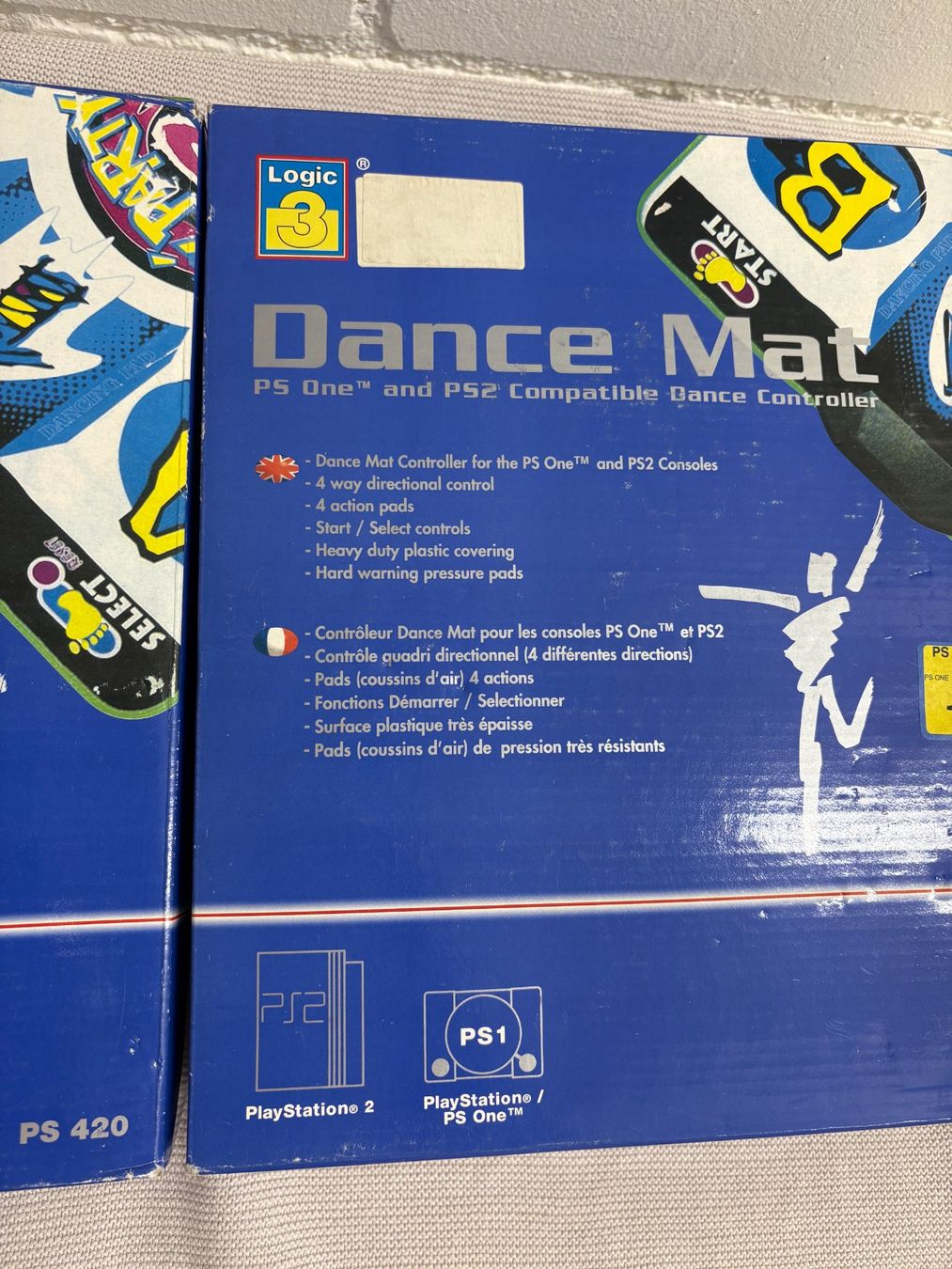 NEU 2 STÜCKE: PS1 / PS2 - Tanzmatte / Dance Mat von Logic 3 (Neu und ...