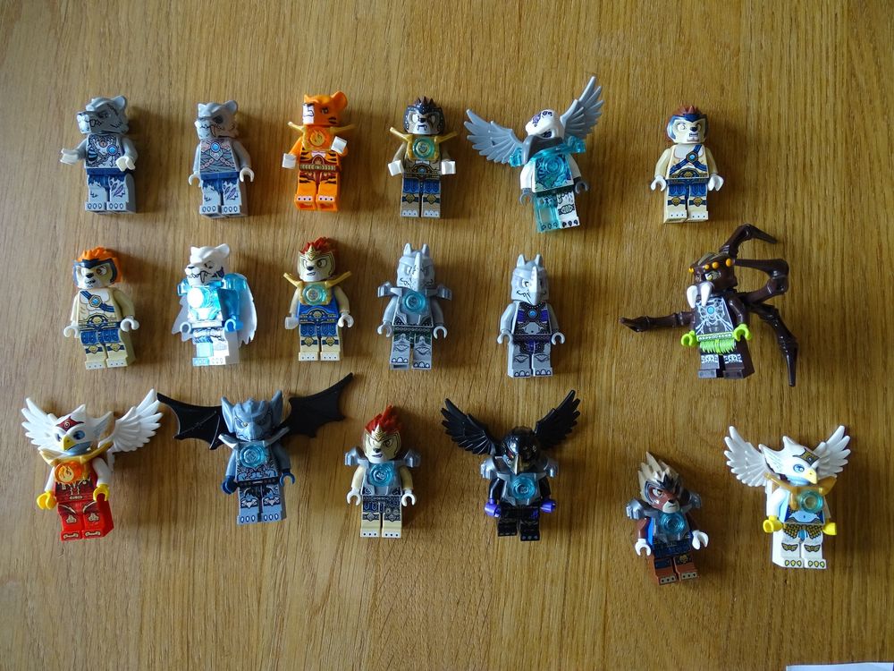 19 Lego Figuren ''Legends of Chima''?, gemäss Fotos (Gebraucht) in ...