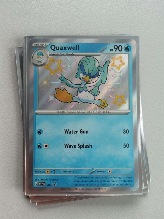 Quaxwell Promo Shiny - Paldean Fates (Gebraucht) in Altstätten SG für ...