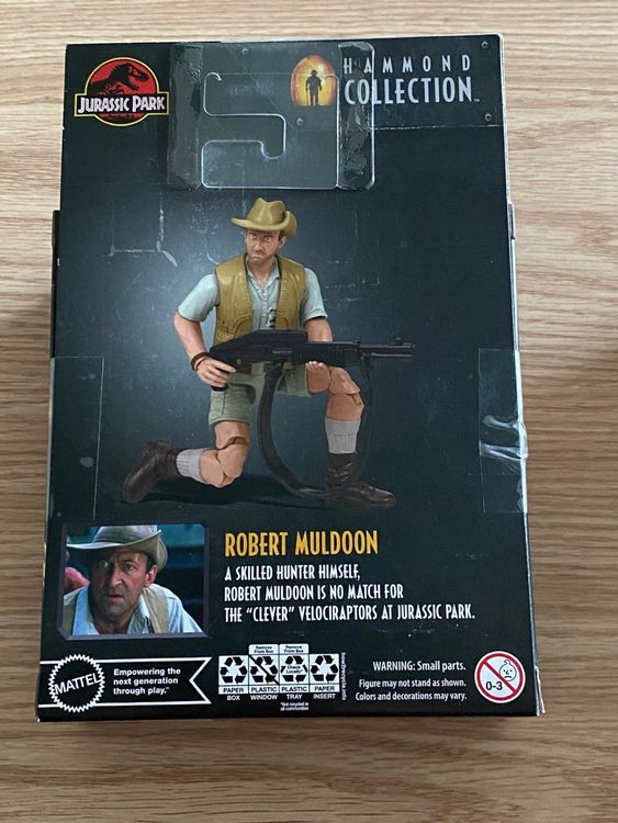 Jurassic Park Hammond Collection Robert Muldoon (Neu und ...