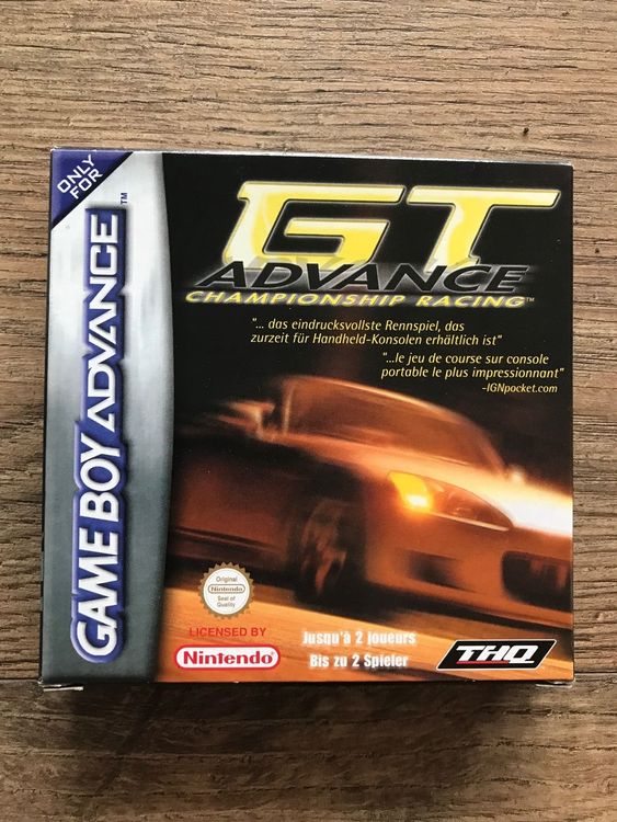 GBA GT advance championship racing (Gebraucht) in für CHF 3 – mit ...
